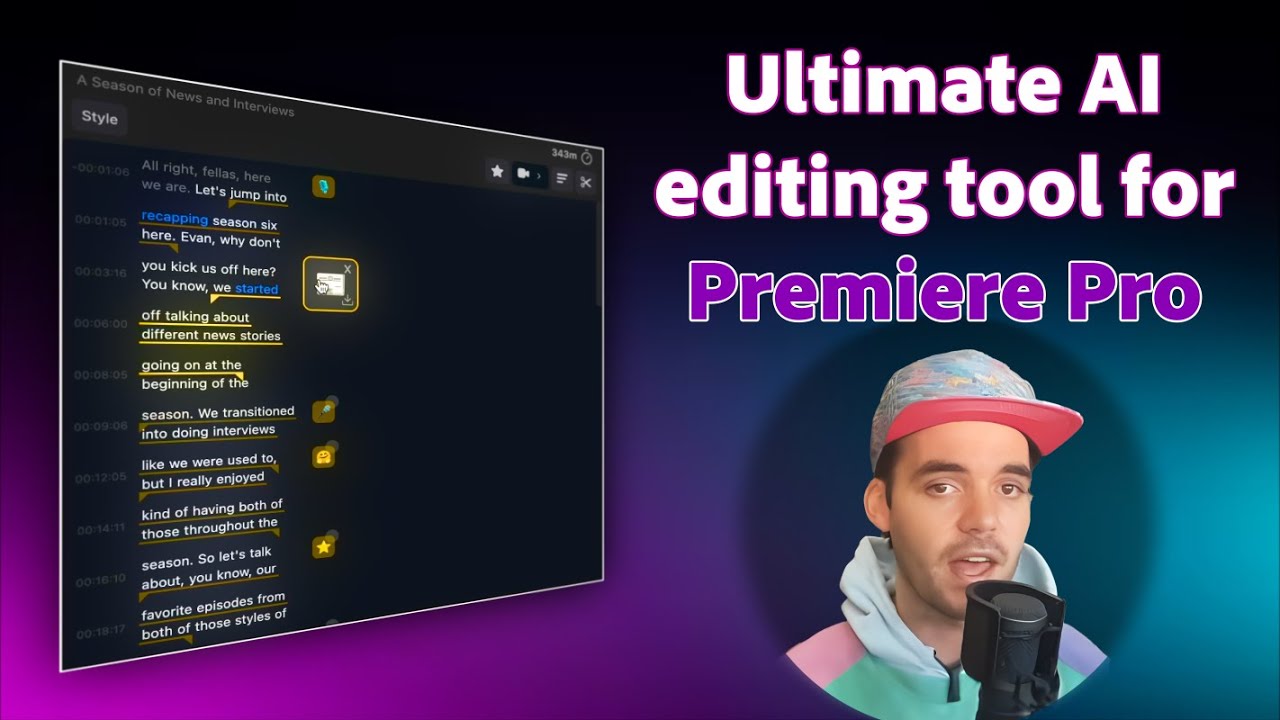 Ultimate AI editing tool for Premiere Pro - Brevidy Demo | 10x your editing speed - YouTube