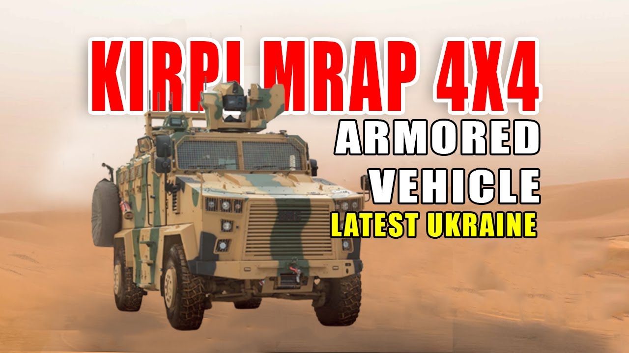 Turkish armored vehicle "Kirpi MRAP 4x4" - YouTube