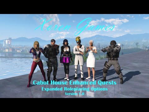 New Fallout 4 Mod: Xoren Games - Cabot House Enhanced Quests (Teaser - No Spoilers)