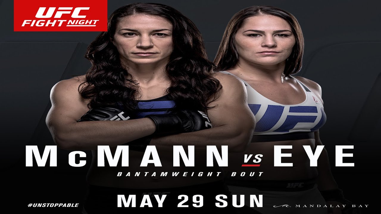Sara McMann vs Jessica Eye Full Fight UFC Fight Night May 29, 2016 ...