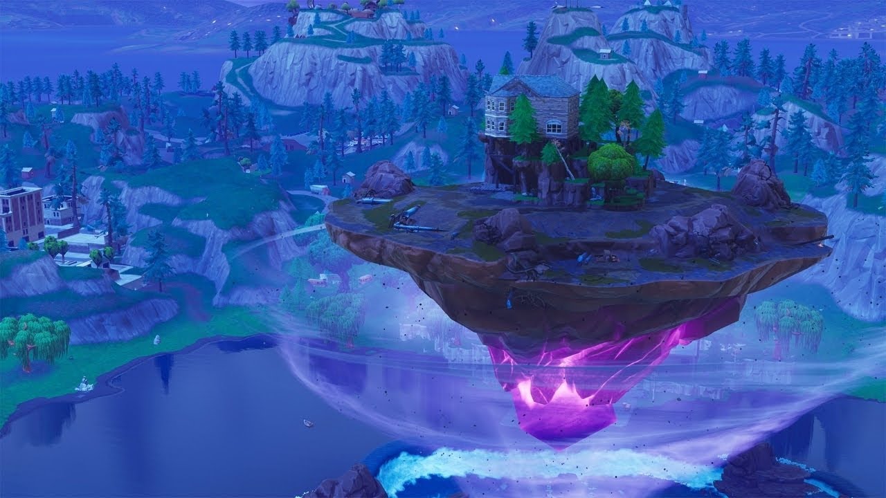Floating Island is MOVING??!?!?!?!?!? Lake event Watch and Season 6 ...
