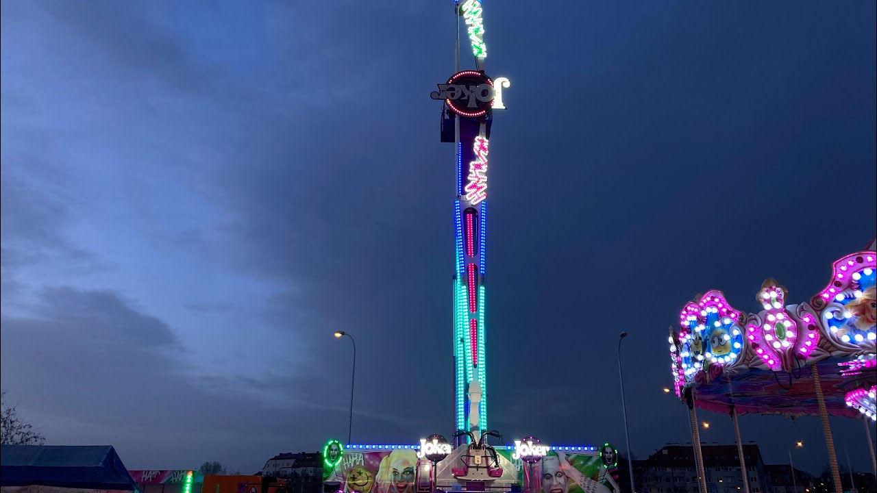 Booster „Joker” - Karuzele Madness, off-ride, Wrocław 2024 - YouTube