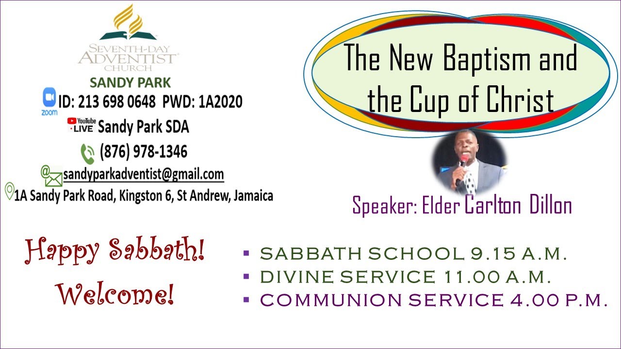 Sandy Park SDA Church || Sabbath Worship Service - YouTube
