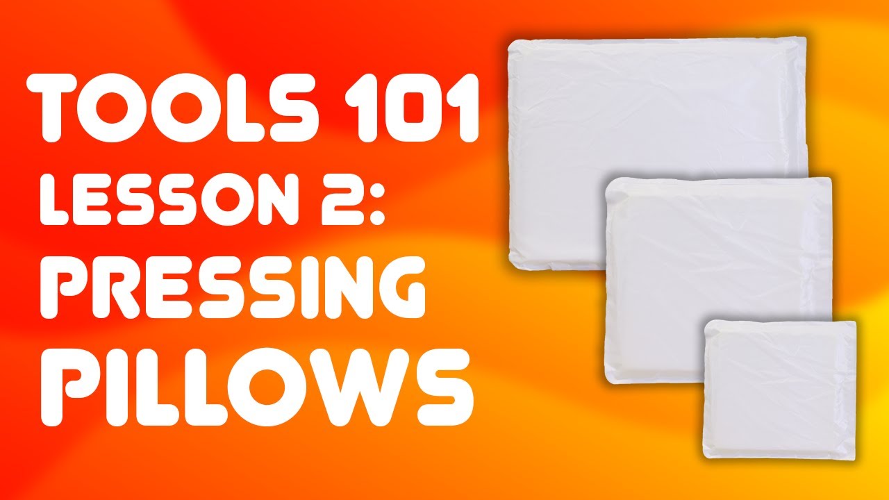 Tools 101: Pressing Pillows - YouTube