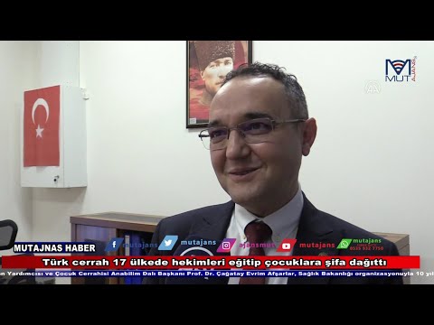 Türk cerrah 17 ülkede hekimleri eğitip çocuklara şifa dağıttı