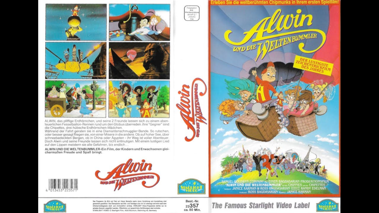 Opening and Closing to Alwin und die Weltenbummler (German VHS, unknown ...