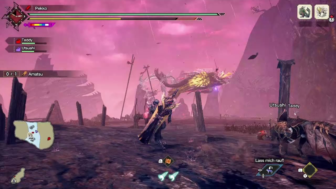 Amatsu vs Apex Zinogre Turf War! - Monster Hunter Rise Sunbreak Title ...