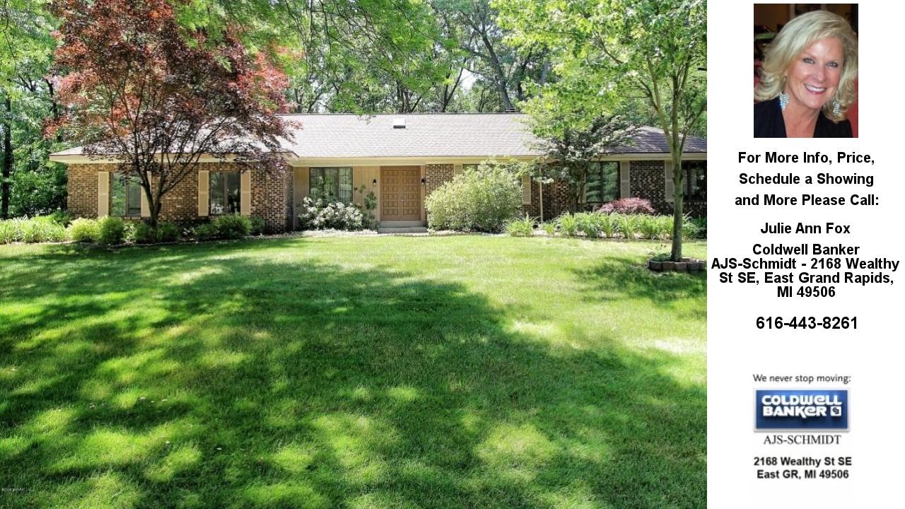 1833 Mont-Rue Drive, Grand Rapids, MI Presented by Julie Ann Fox. - YouTube