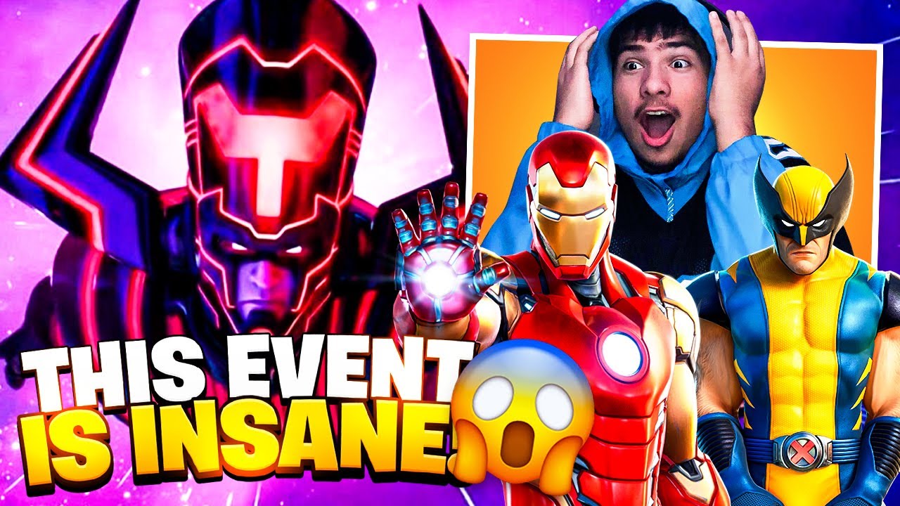 This Event Was INSANE!|Fortnite Marvel Event! - YouTube