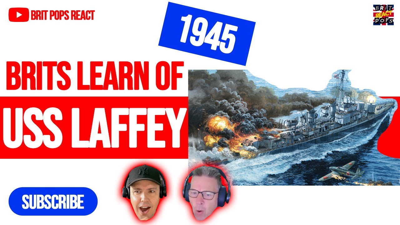 BRIT DADS REACT 52 Kamikazes Attack Single Destroyer USS Laffey FIRST ...