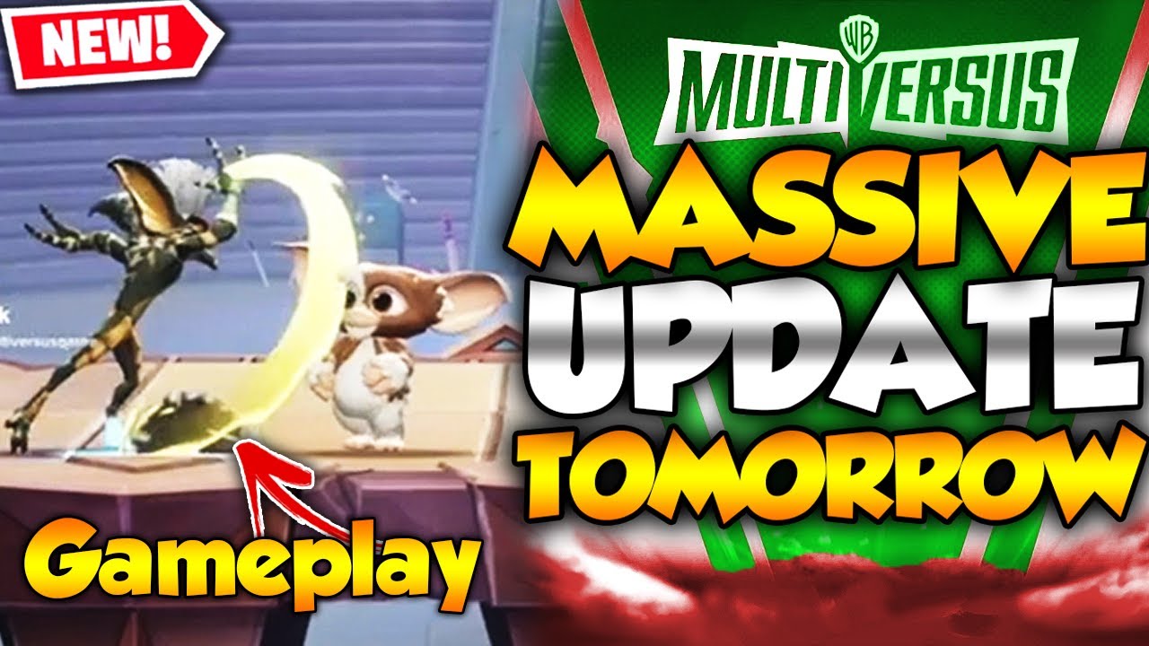HUGE Multiversus Update & News | Stripe Gameplay (Stripe, New Character ...