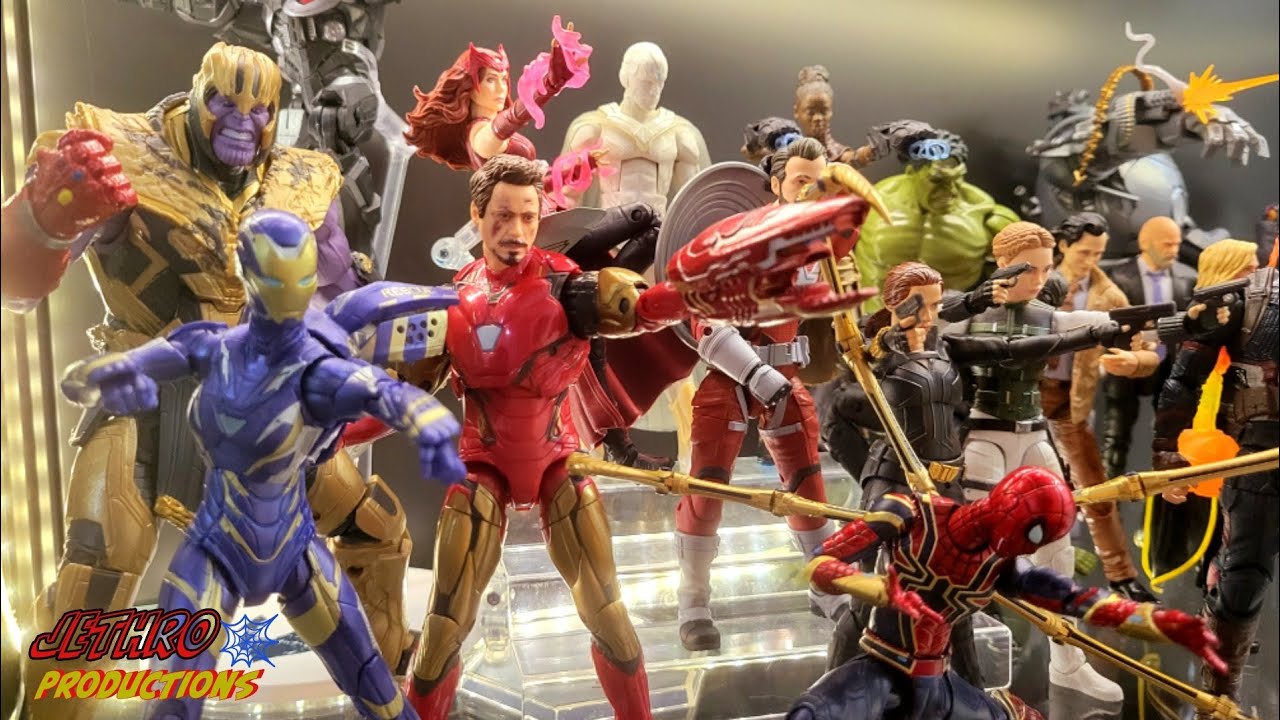My Marvel Legends Display Collection Tour!!! - YouTube