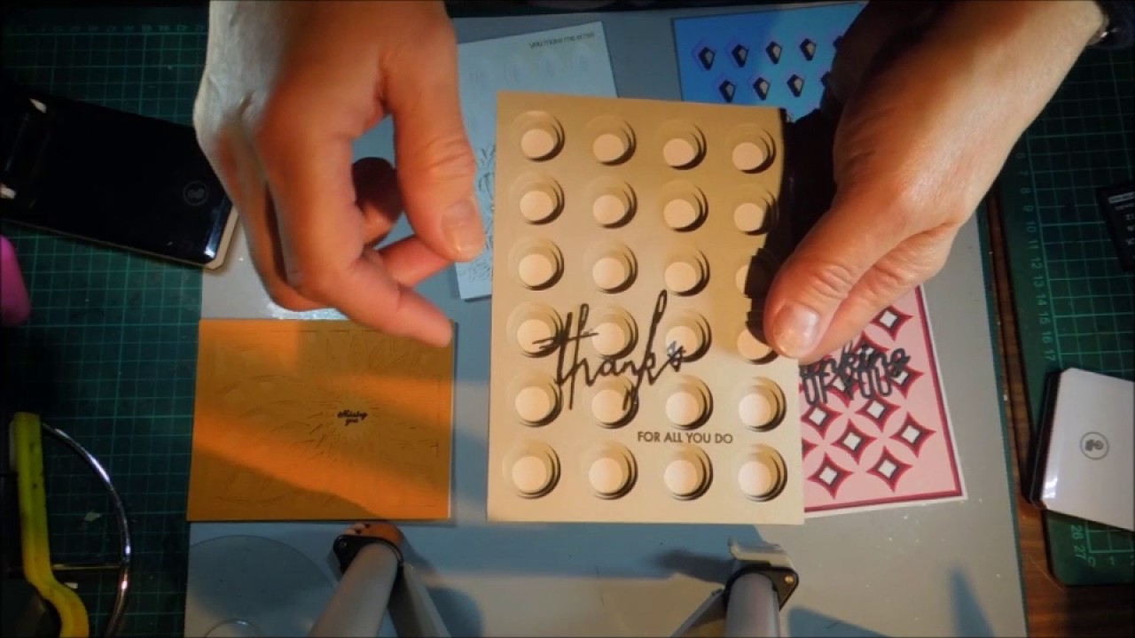 Stacked, layered dimensional backgrounds - YouTube