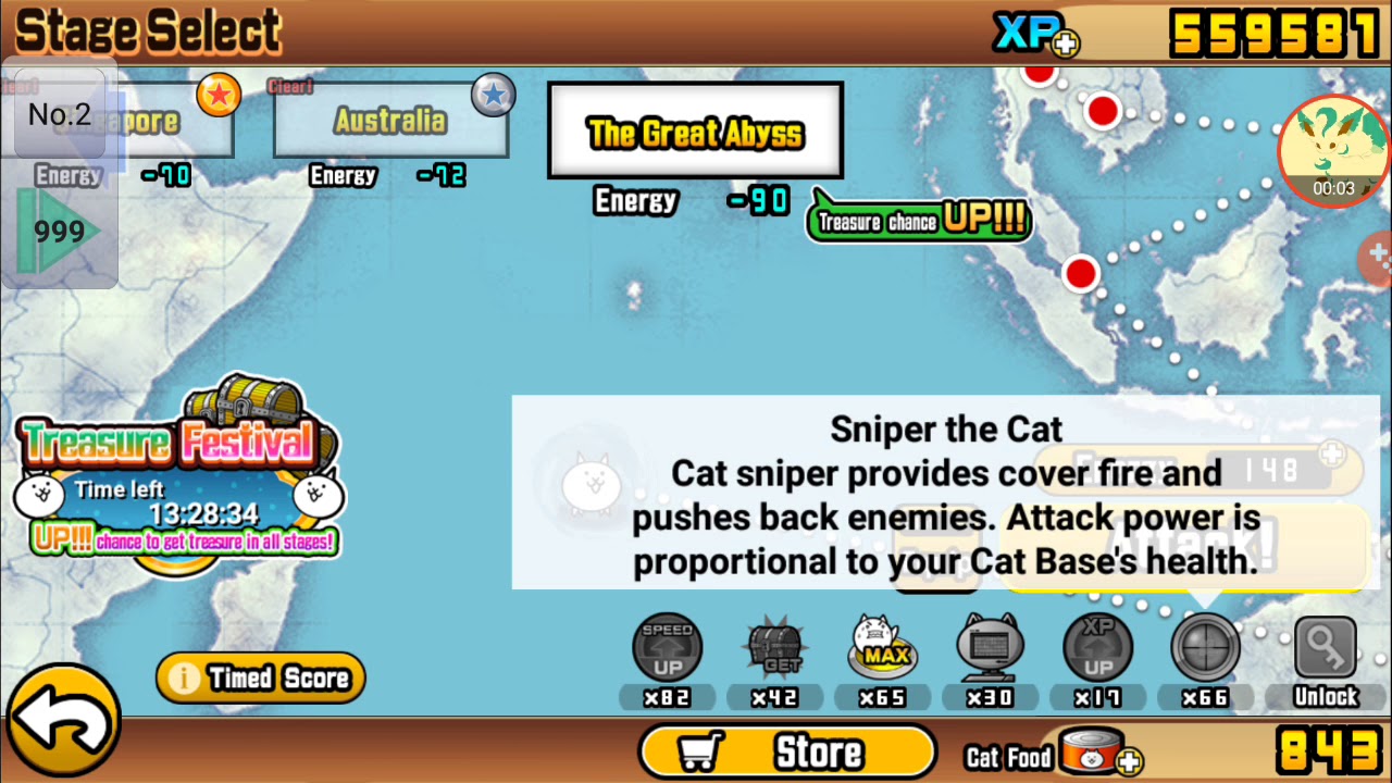 The Battle Cats Into the Future Chapter 3 - The Great Abyss (Shaman ...