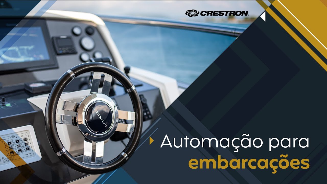 AVG TV - Automação de Embarcações - Crestron Marine - YouTube