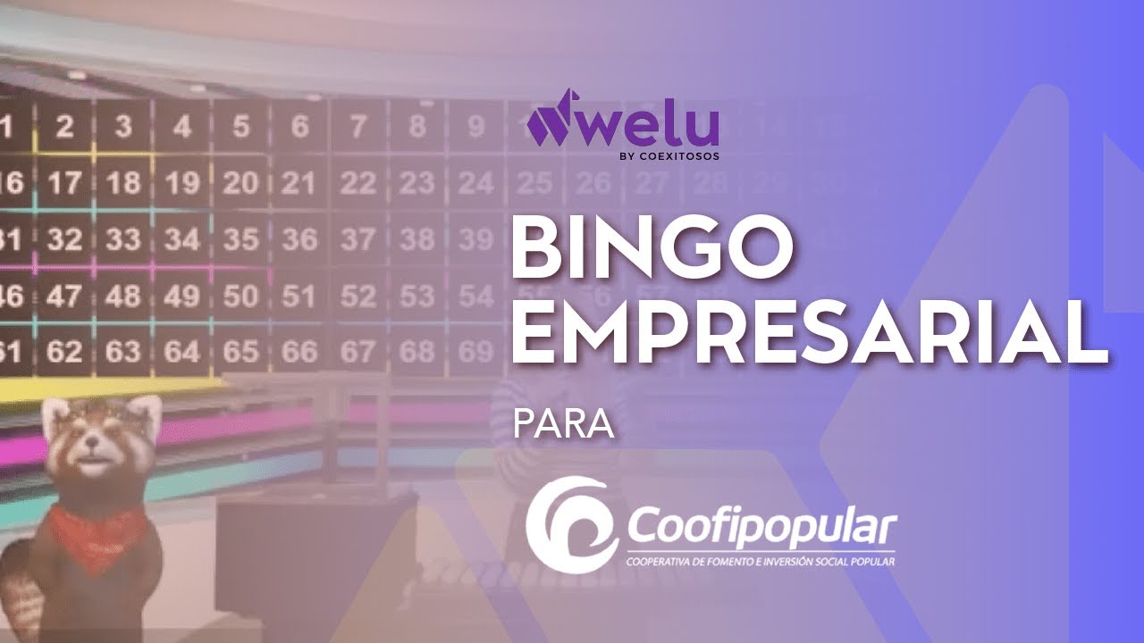 Bingo Empresarial para Coofipopular | Welu by Coexitosos 💜 - YouTube
