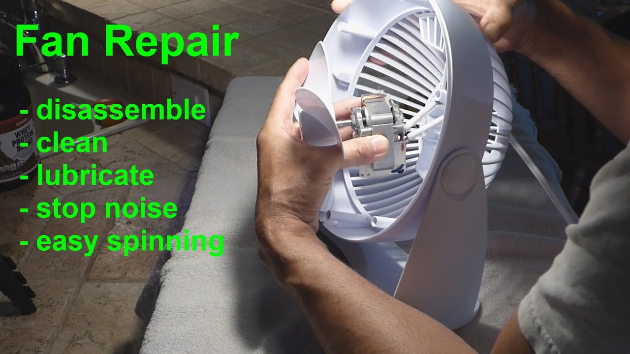 How to Disassemble, Clean, Lubricate & Fix a Noisy or Won't Spin Table ...