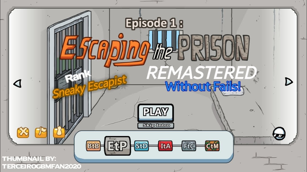 Escaping The Prison Remastered - Rank Sneaky Escapist Gameplay (Without ...