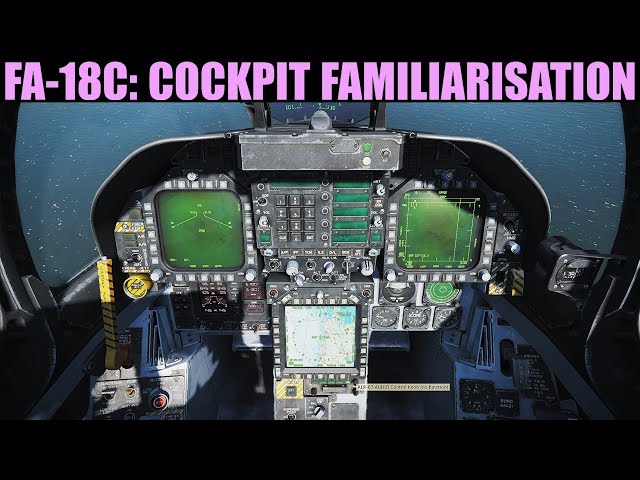 F 18 Cockpit Layout