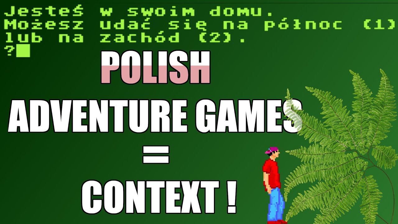 Learn Polish vocabulary in context with adventure games - YouTube