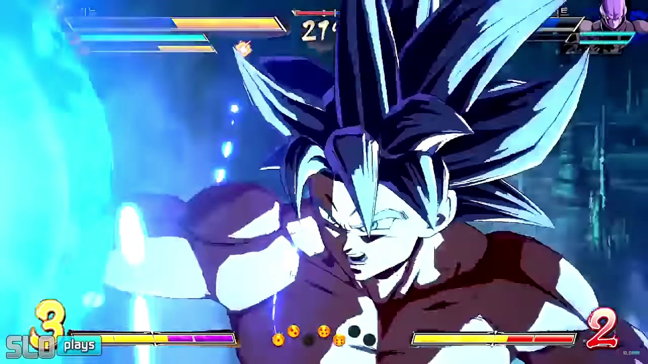 NEW UI GOKU GAMEPLAY REVEAL REACTION! - Dragon Ball FighterZ DLC ...