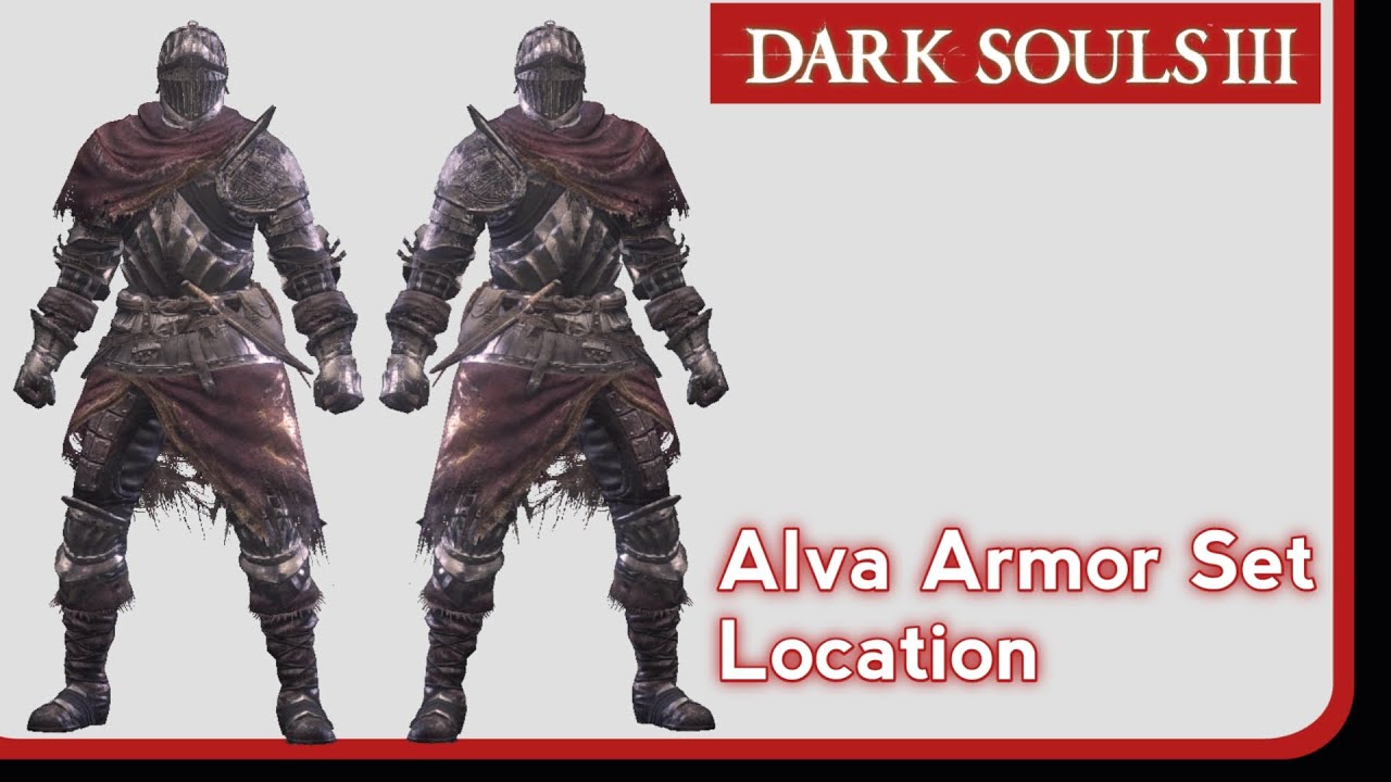 Dark Souls 3: Alva Armor Set Location - YouTube