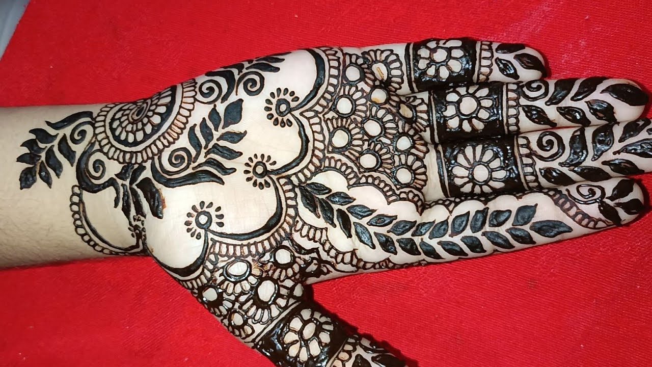 New Beautiful Stylish Mahendi Designs 😯🔥|| New Simple Navratri Special ...