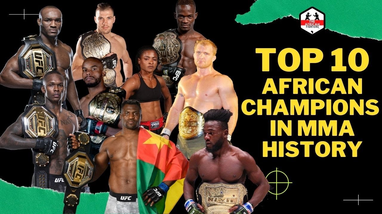 Top 10 African MMA Champions in History - YouTube