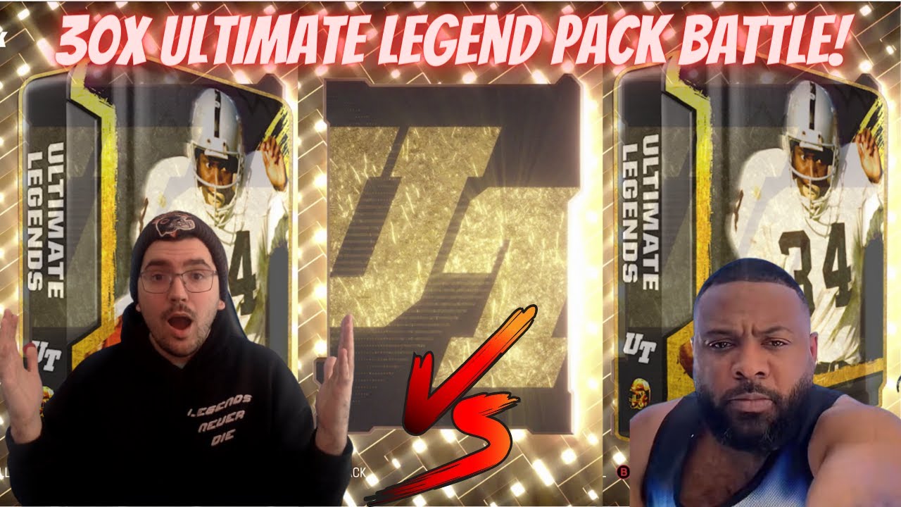 *BIG PULLS* 30X ULTIMATE LEGEND PACK OPENING IN MADDEN 23!! PACK BATTLE ...