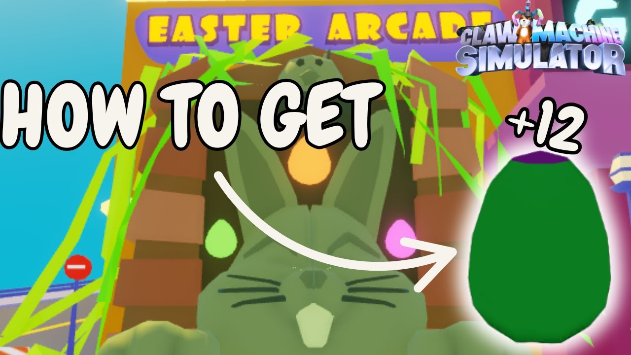 All 12 EGGS LOCATIONS in CLAW MACHINE SIMULATOR! | EASTER EVENT - YouTube