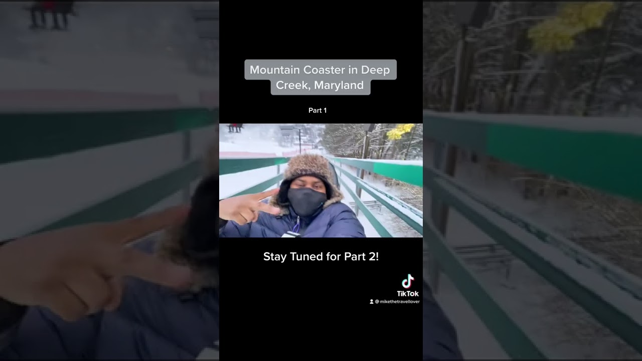 Mountain Coaster in Deep Creek, Maryland - Part 1 - YouTube