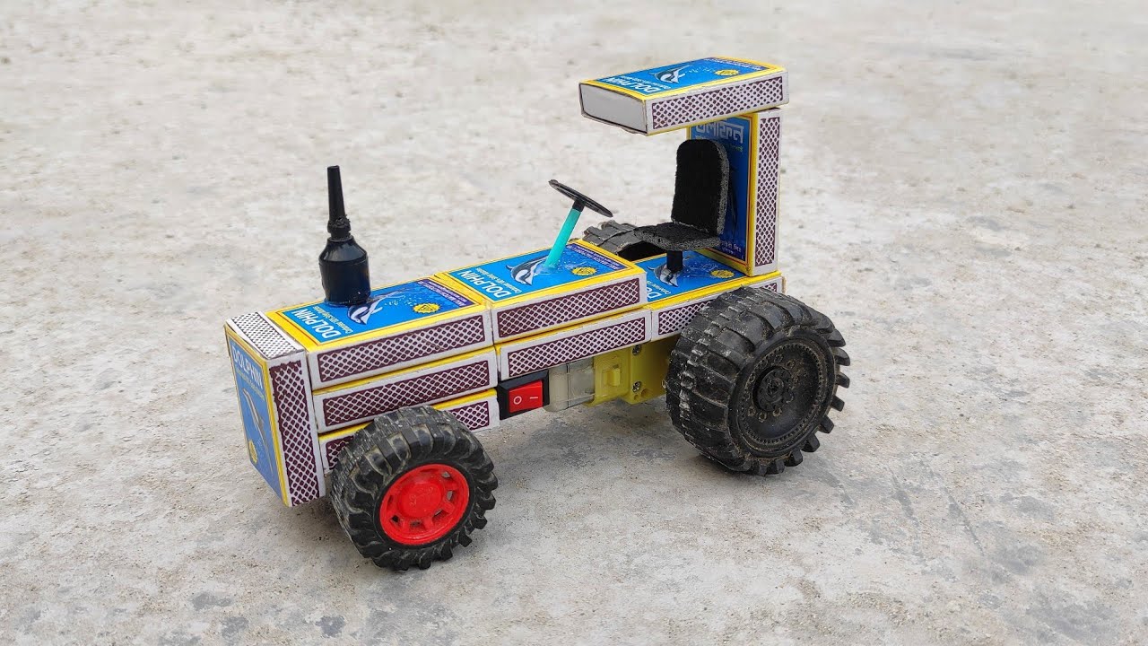 ‎How to make JCB at Home from Matchbox | DIY JCB Backhoe Loader | Mini ...