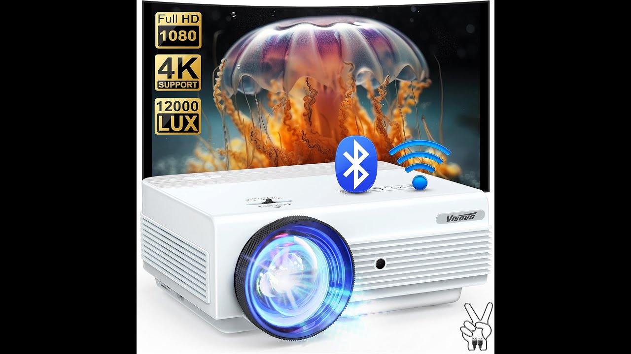 Visoud 16000L Projector with Wi Fi & Bluetooth – Pros & Cons – Native ...