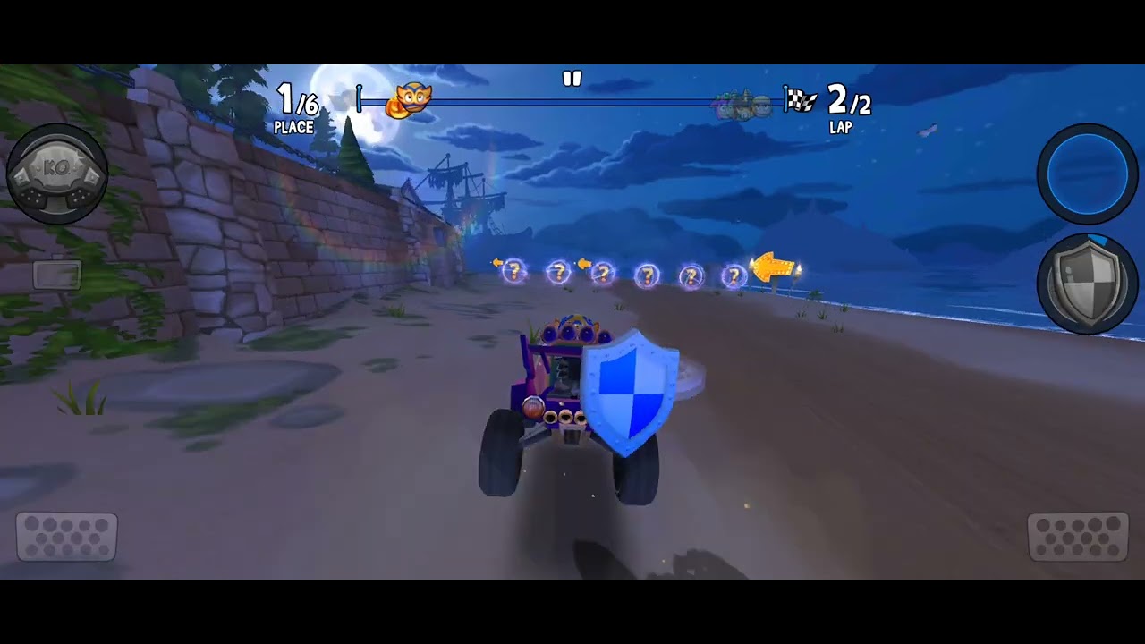 BBR 2 BB Racing 2 Beach Buggy Racing 2 Cartoon Racing Video Game 1288 ...