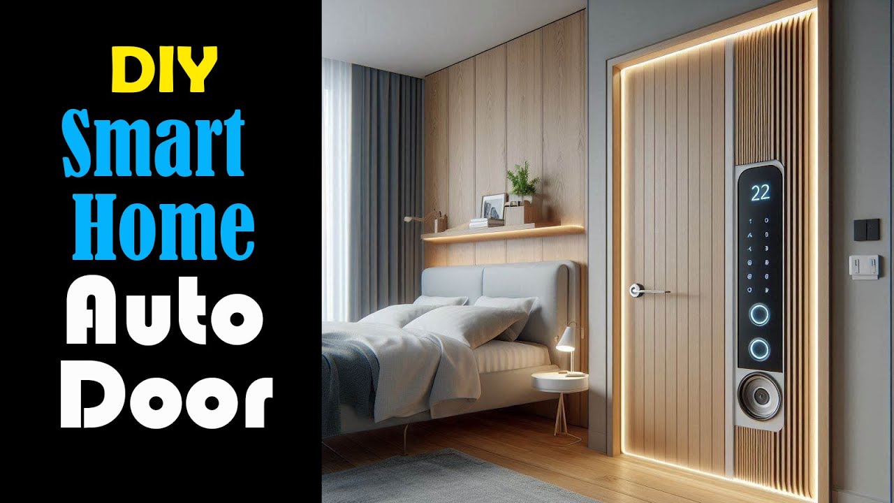 DIY Smart Home - Automation Door Open and Close - YouTube