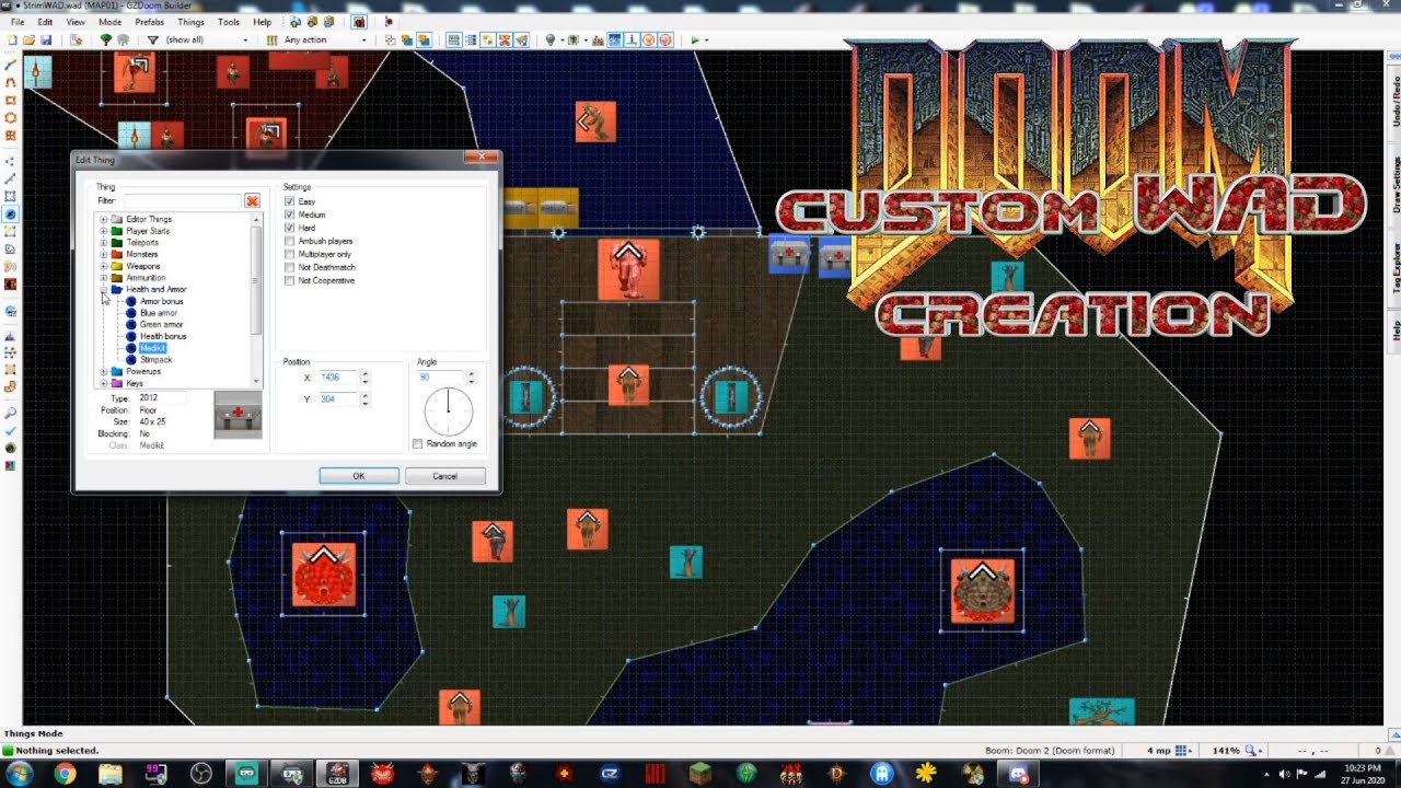 Custom WAD Creation: a Basic WAD From Start to Finish - YouTube
