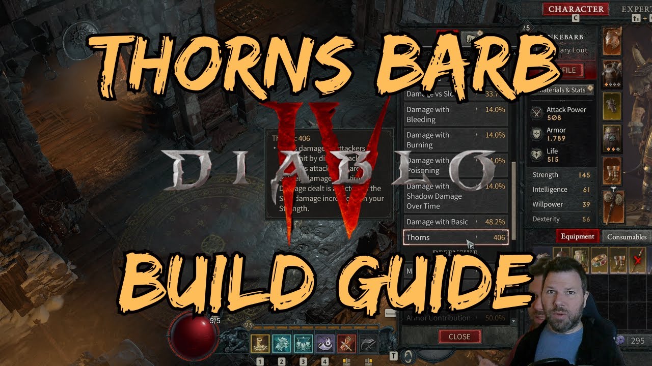 Diablo 4 beta: Thorns barb build guide - YouTube