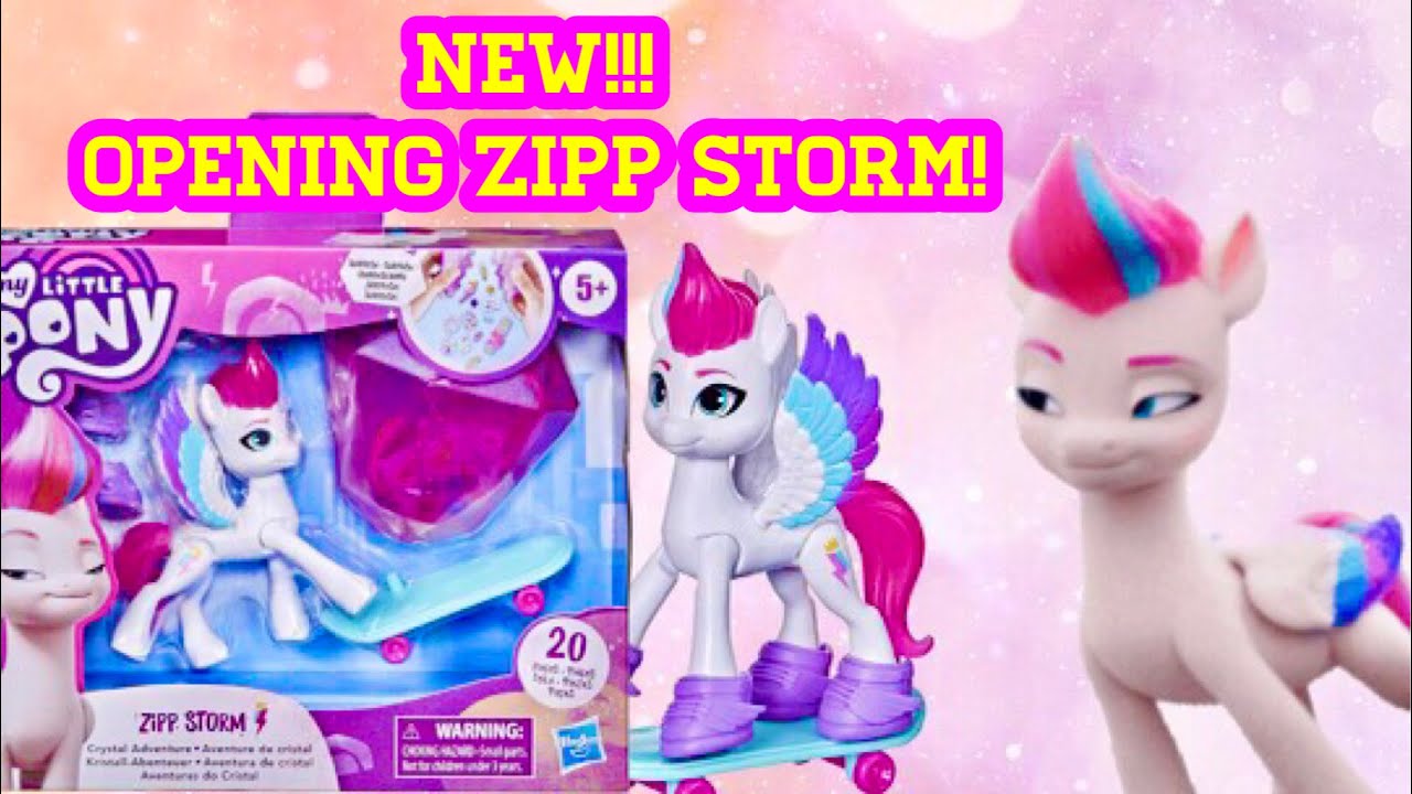Unboxing Opening Review My Little Pony MLP G5 Movie New Generation Zipp ...