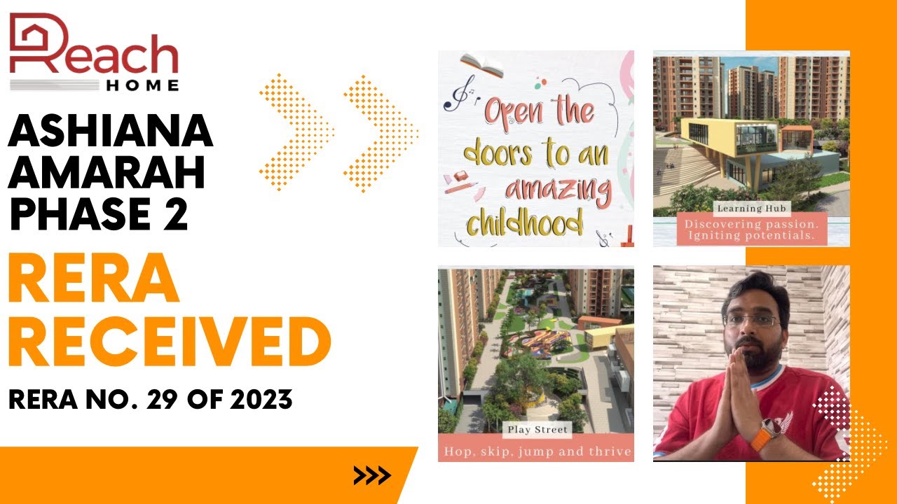 Ashiana Amarah Phase 2 RERA Received(Please be aware of any false massages/calls regarding ...