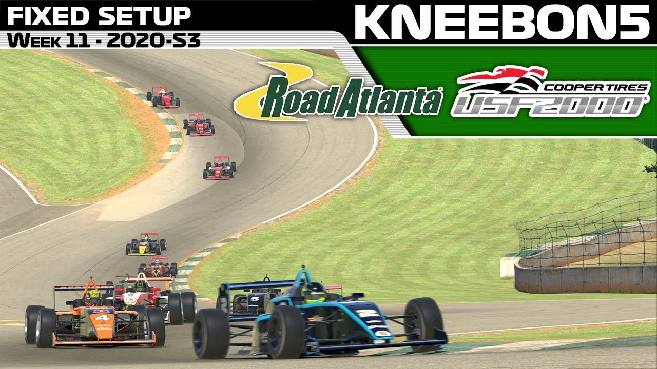USF 2000 - Road Atlanta - iRacing - YouTube