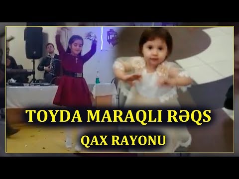 Qax Rayonu - Toyda Balacalardan Maraqlı Rəqs