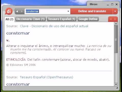 Definición de consternar - YouTube