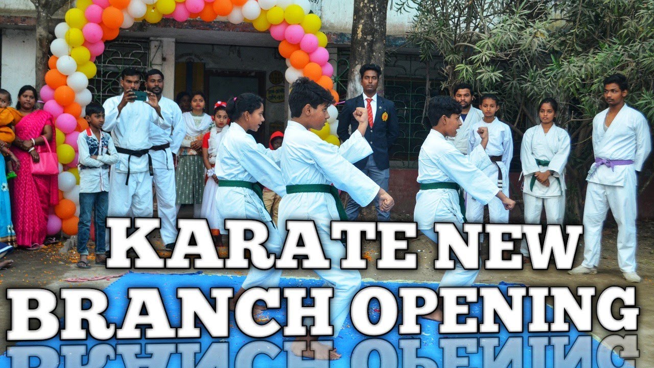 karate new branch opening #karate#taekwondo #kata#kicboxing - YouTube