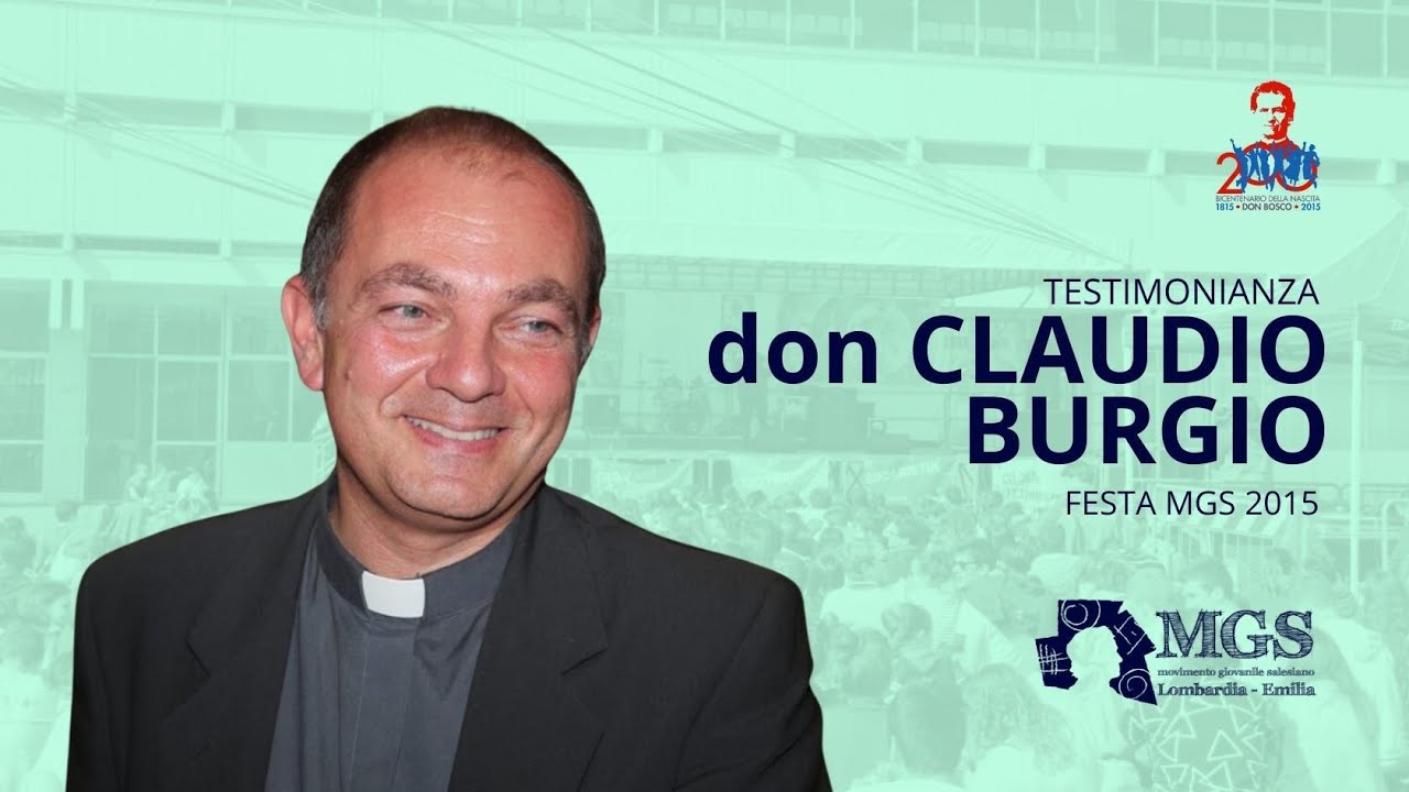 Il testimone: don Claudio Burgio alla Festa MGS 2015 * Salesiani ...