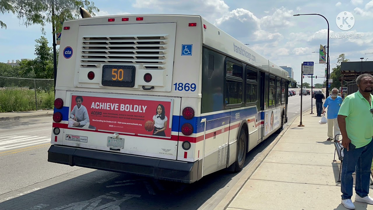 CTA New Flyer D40LF Bus 1801 (Audio Sound) - YouTube