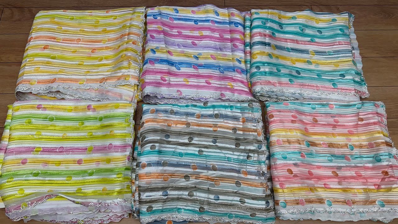 Jarkan stone work saree siwan me sabse sasta saree New latest Saree ...