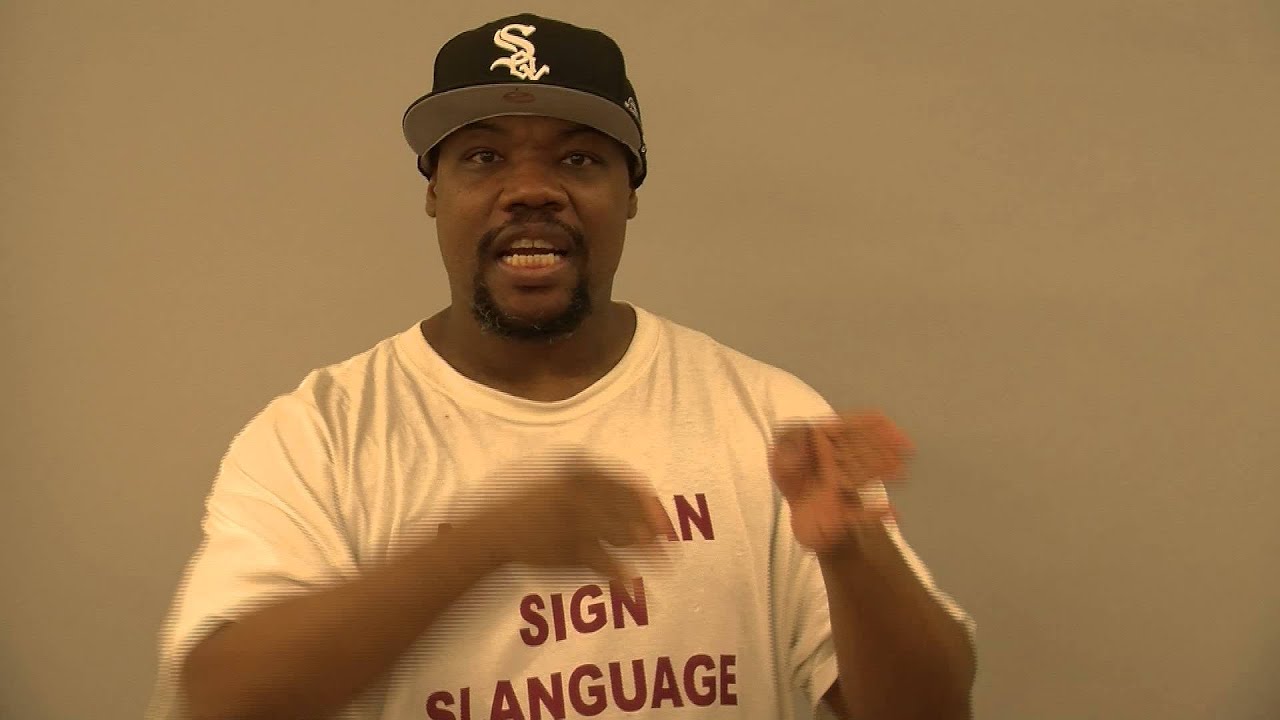 Rap Sign Language - "Ugh" - YouTube