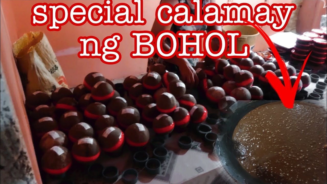 paano ginagawa ang sikat na sikat na calamay sa bohol/walang tigil na ...