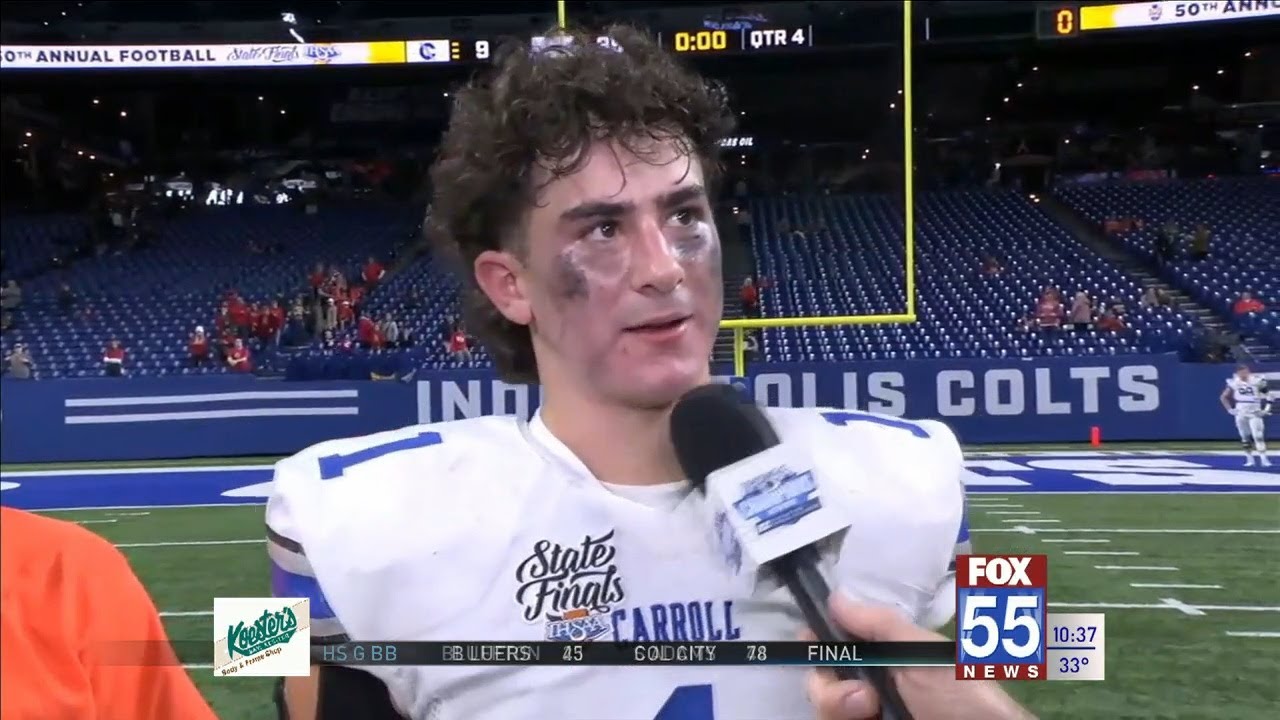 Carroll finishes 13-1 to close historic season - YouTube