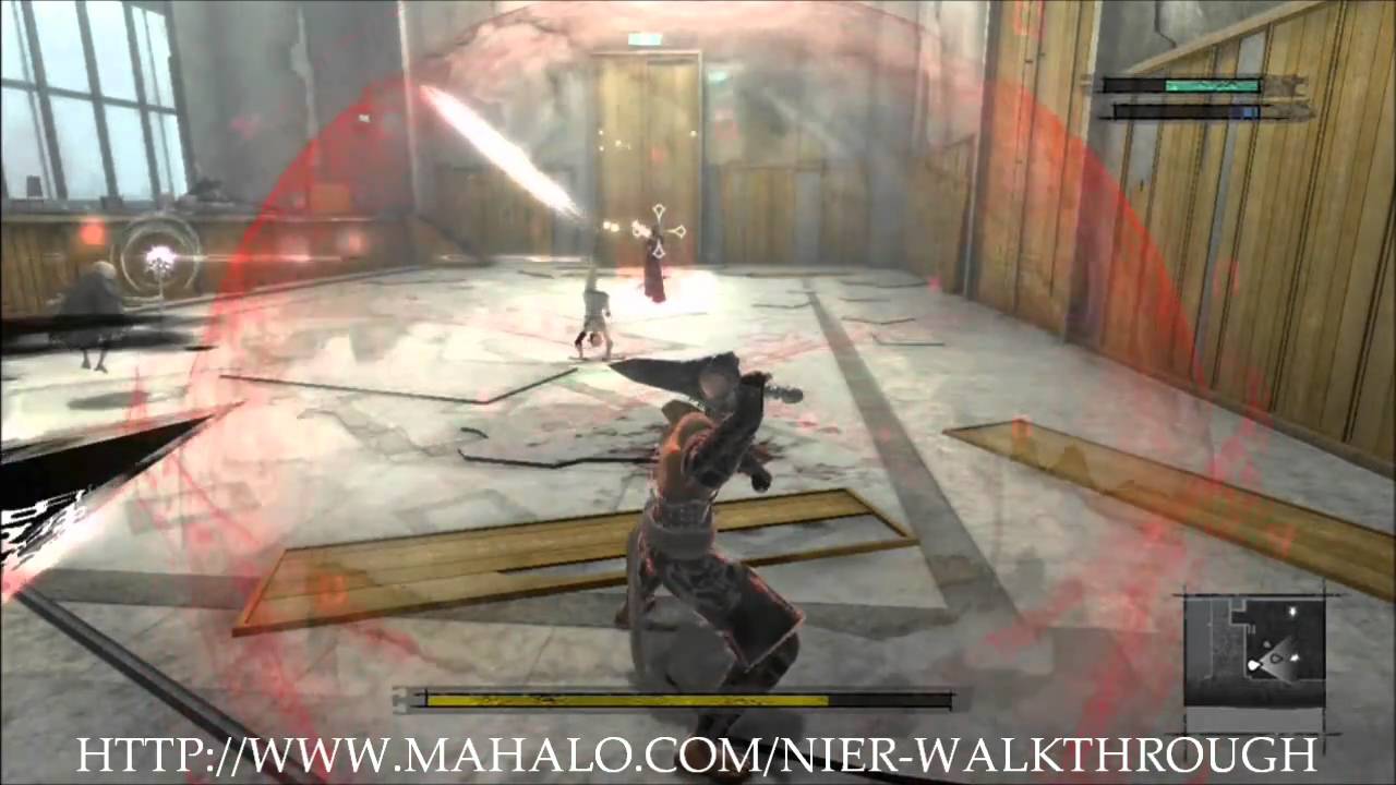Nier Walkthrough - Chapter 20: The Shadowlord's Castle 7/11 - Boss ...
